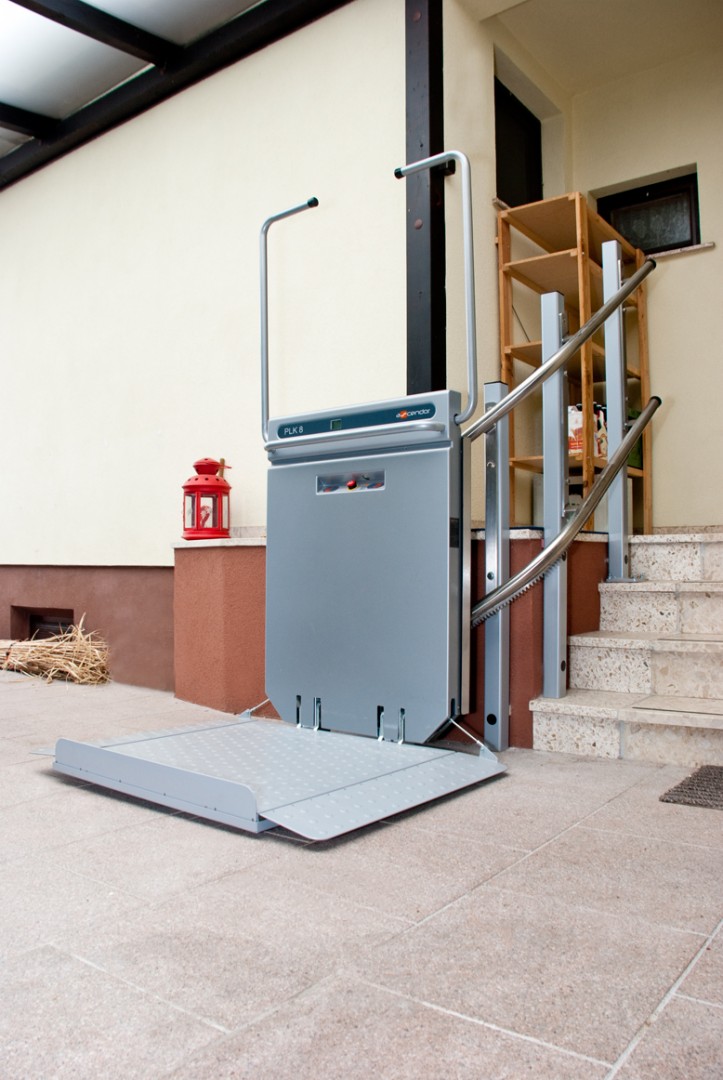 Bildergalerie Rollstuhl-Plattformlifte im Aussenbereich | Meico