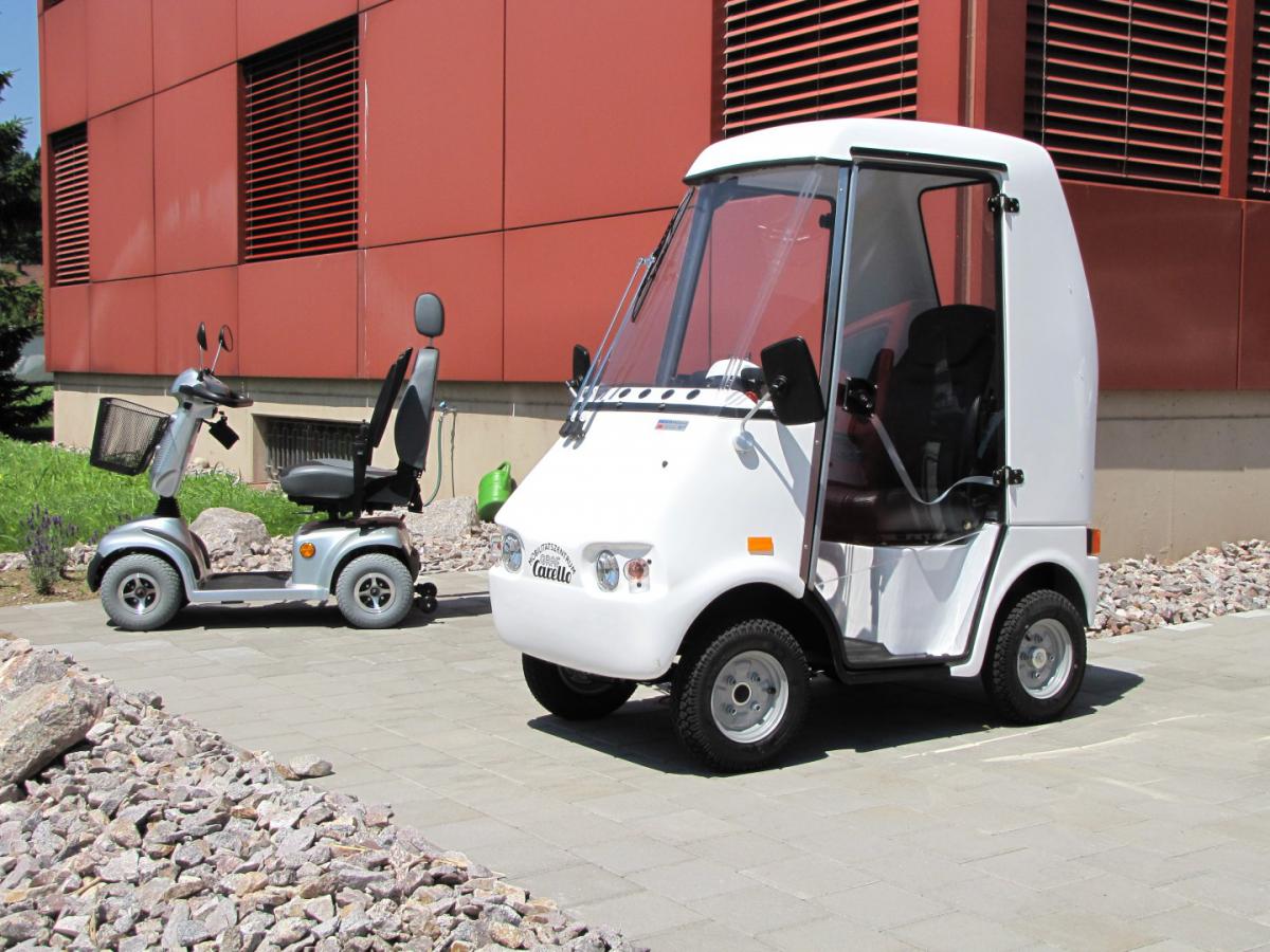 Bildergalerie unserer Elektromobile für Senioren | Meico